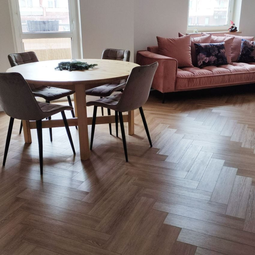 Bestlaminate Adduri Herringbone Carmel Oak 6 mm 20 mil SPC Vinyl ...