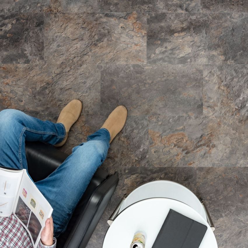 Bestlaminate Livanti Stone Cordoba Slate - 6mm SPC Vinyl Flooring